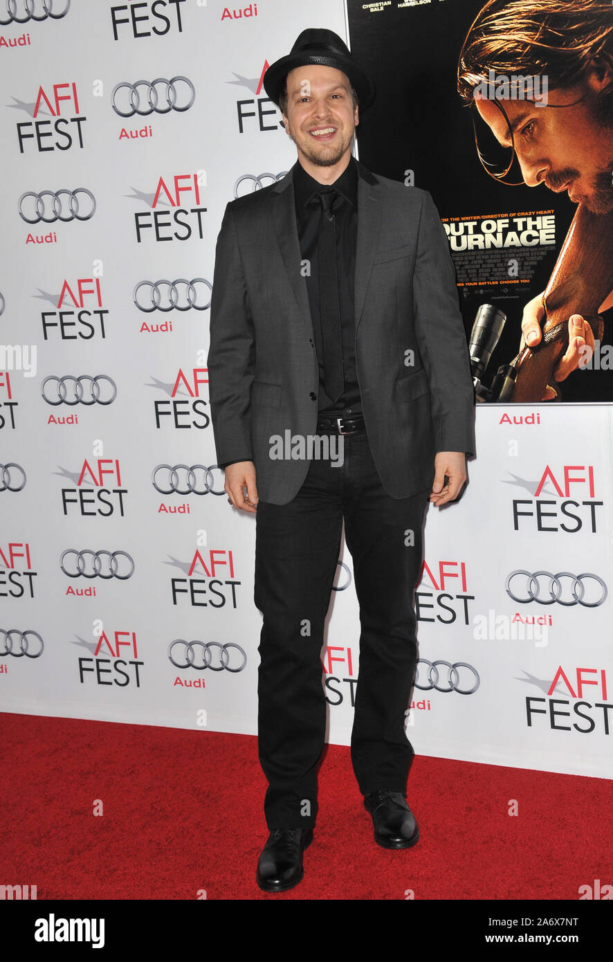 LOS ANGELES, CA - NOVEMBER 9, 2013: Gavin DeGraw at the Los Angeles ...