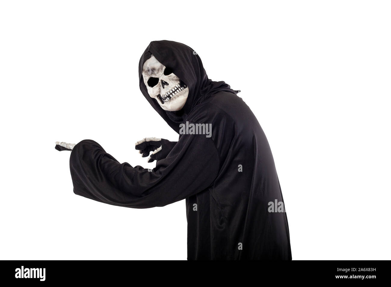 Skeleton Mask Halloween Grim Reaper High Resolution Stock Photography ...