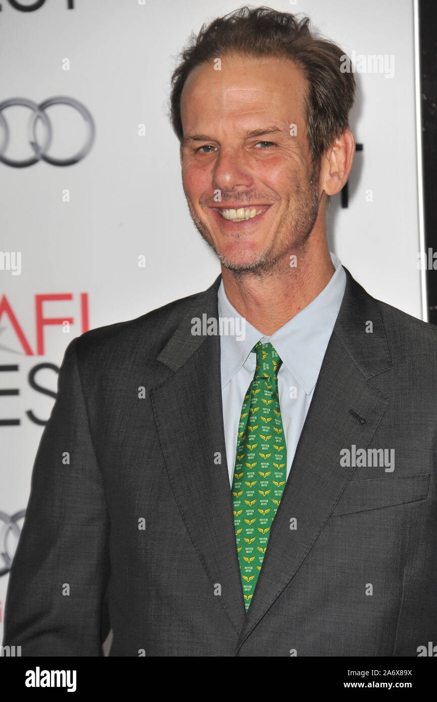 LOS ANGELES, CA - NOVEMBER 12, 2013: Writer/director Peter Berg at the ...