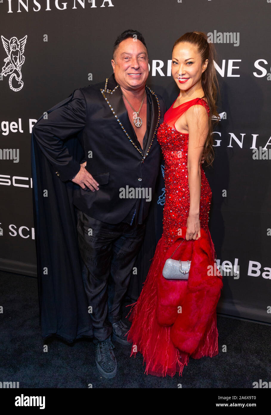 New York, NY - October 28, 2019: Ivan Wilzig and Mina Otsuka attend ...