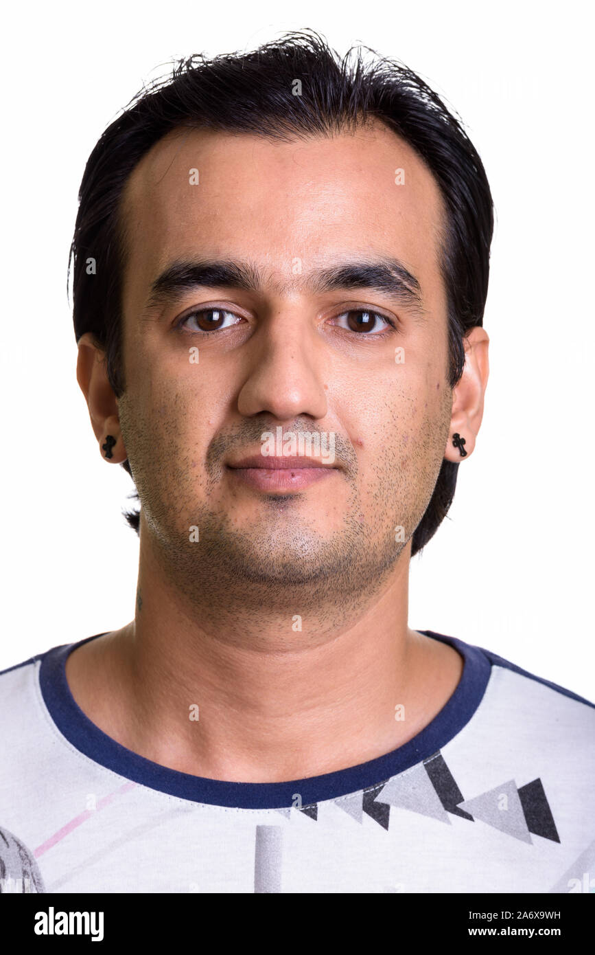 Face of Persian man looking at camera Stock Photo - Alamy