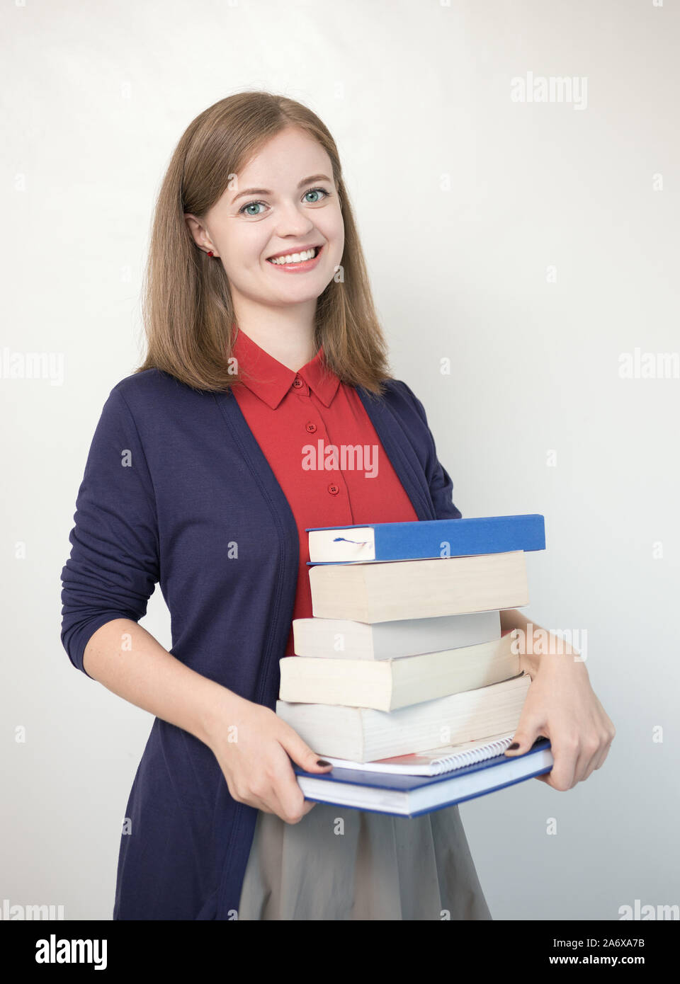 Girl study library hi-res stock photography and images - Alamy