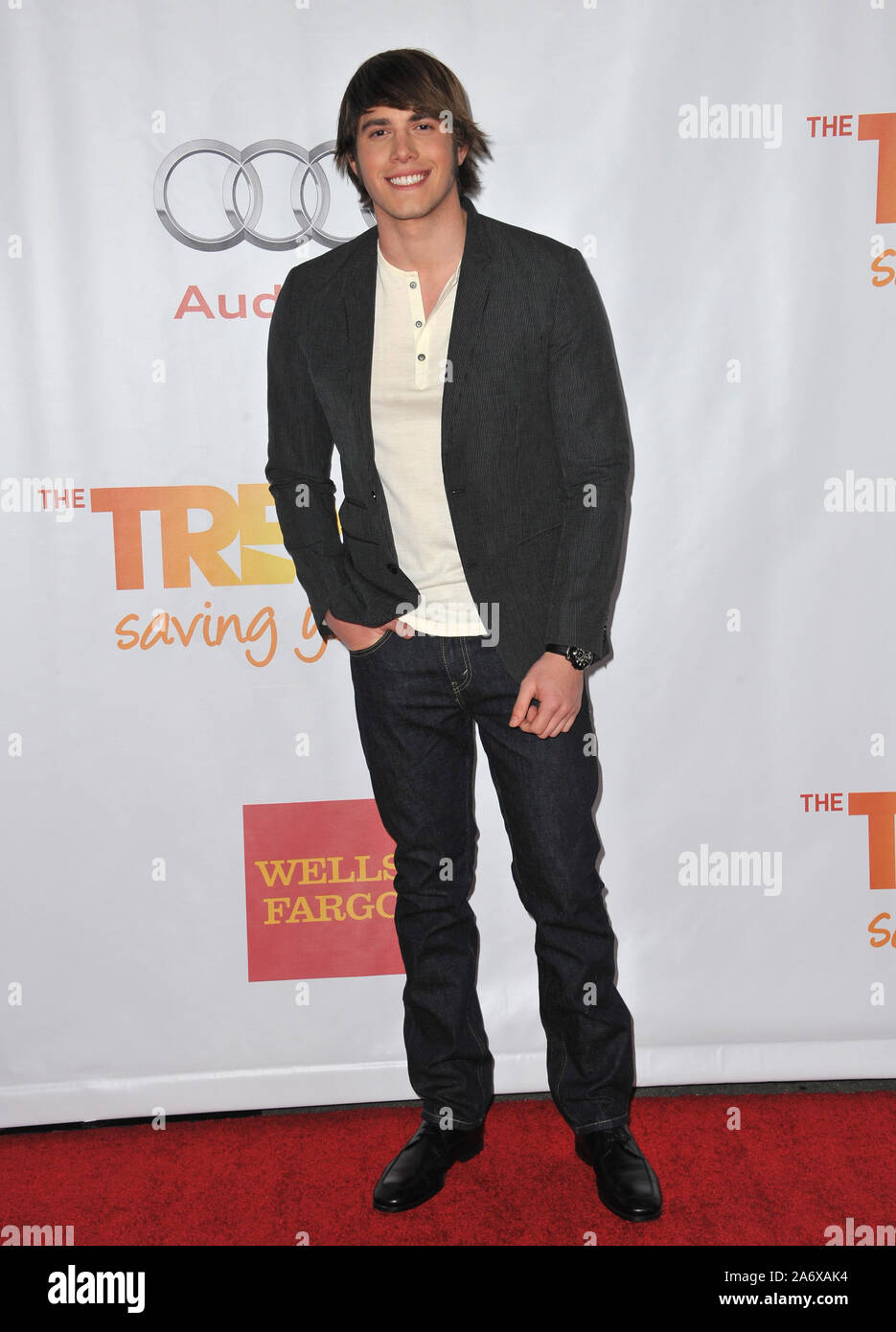 LOS ANGELES, CA - DECEMBER 8, 2013: "Glee" star Blake Jenner at the ...