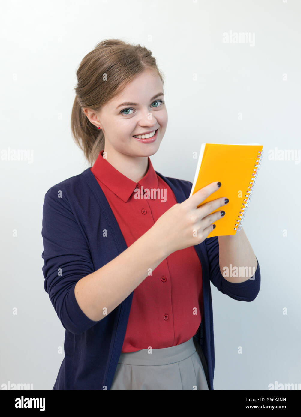 Lesson school teacher taking notes hi-res stock photography and images ...