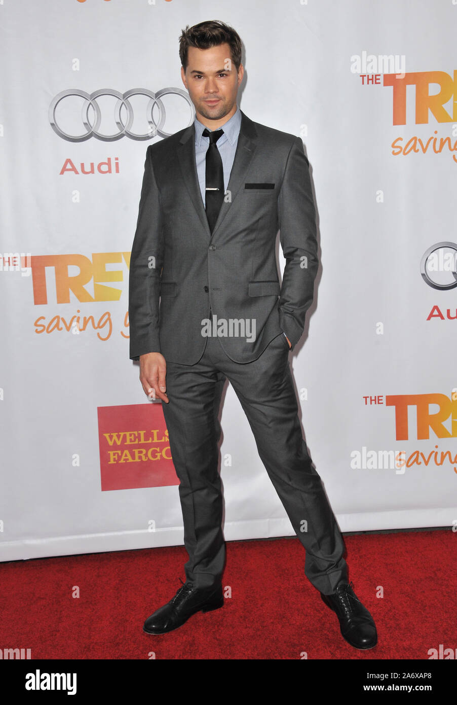 LOS ANGELES, CA - DECEMBER 8, 2013: Andrew Rannells at the 15th ...