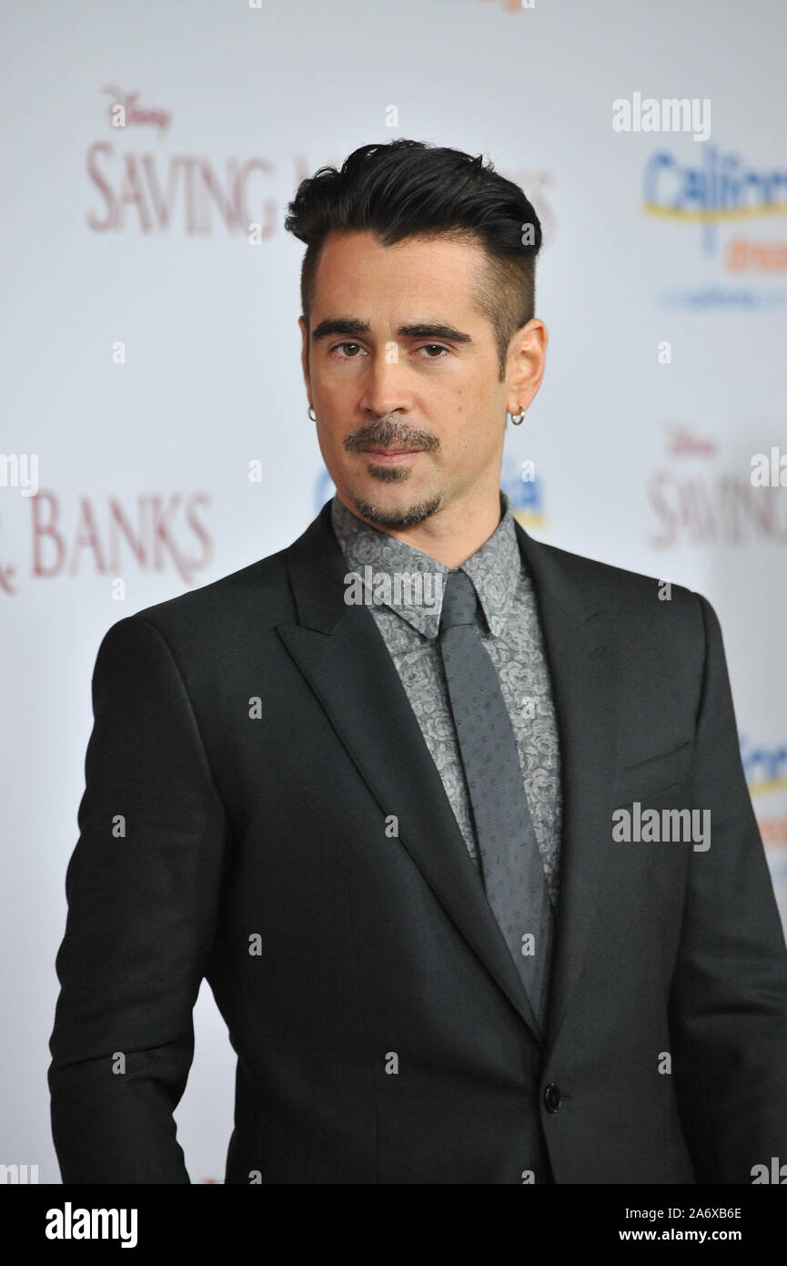 LOS ANGELES, CA - DECEMBER 9, 2013: Colin Farrell at the US premiere of ...