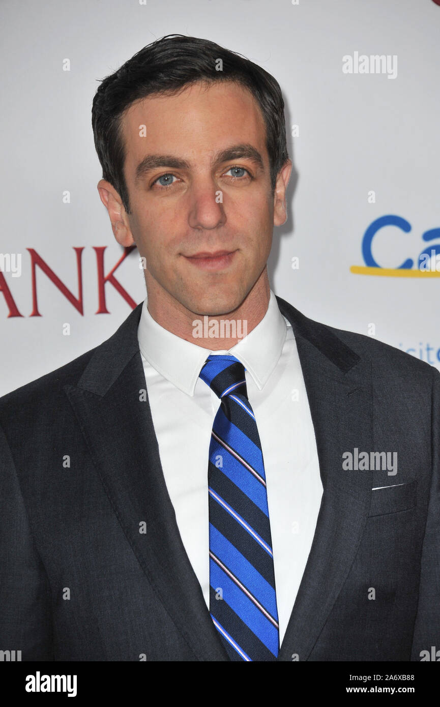 LOS ANGELES, CA - DECEMBER 9, 2013: B.J. Novak at the US premiere of ...