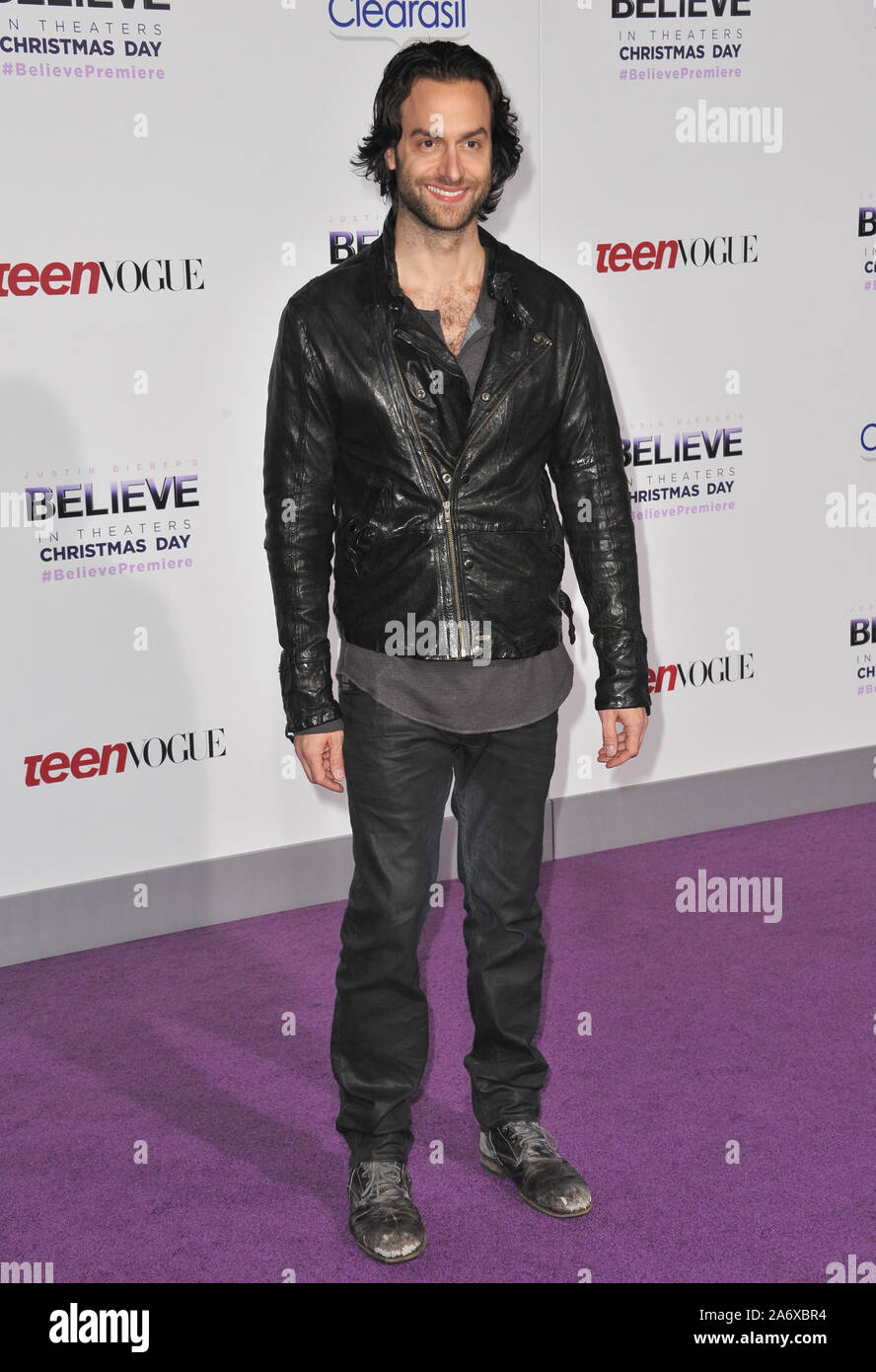 LOS ANGELES, CA. December 18, 2013: Chris D'Elia at the world premiere ...