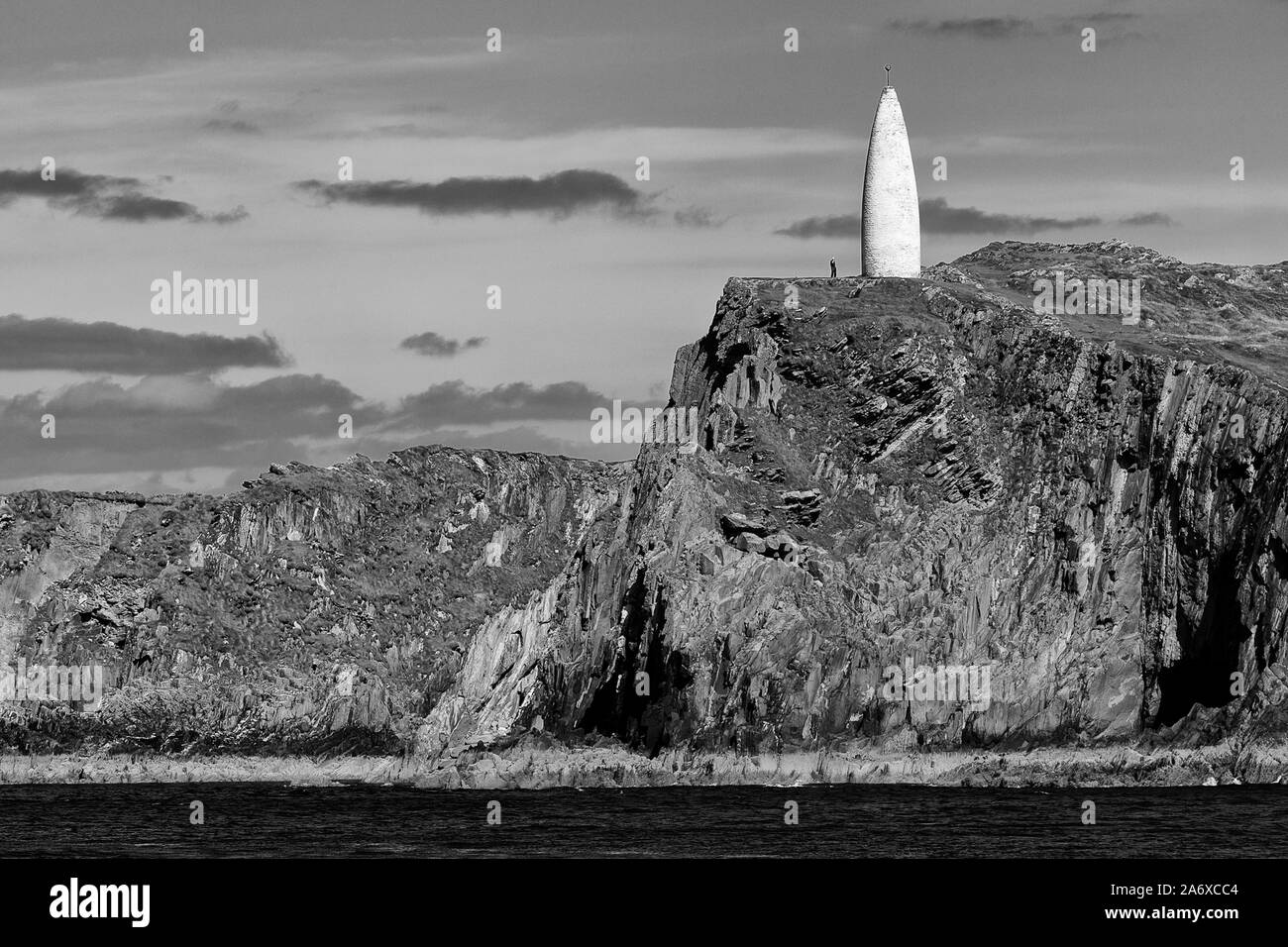 Maritime navigation beacon Black and White Stock Photos & Images - Alamy