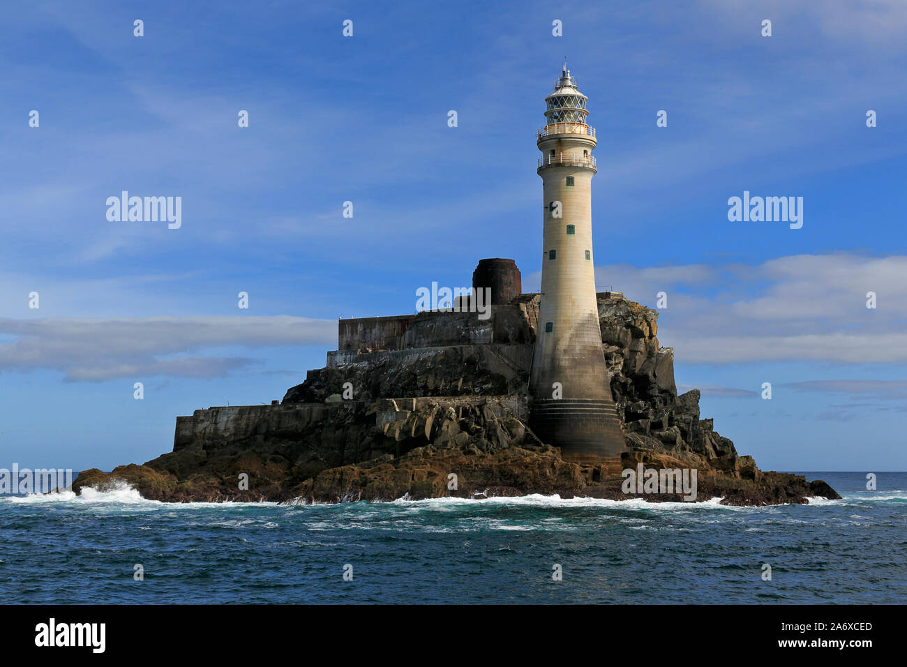 Fastnet Rock Lighthouse, Cape Clear Island, County Cork, Ireland Stock ...