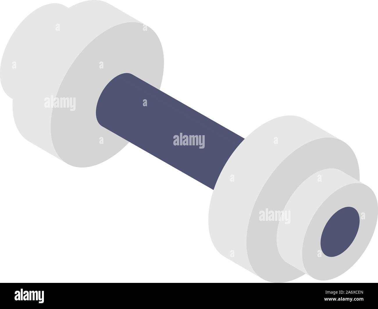 Dumbbell icon, isometric style Stock Vector Image & Art - Alamy