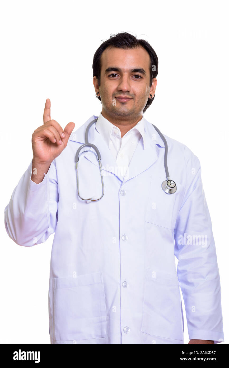 Medical doctor finger point hi-res stock photography and images - Alamy