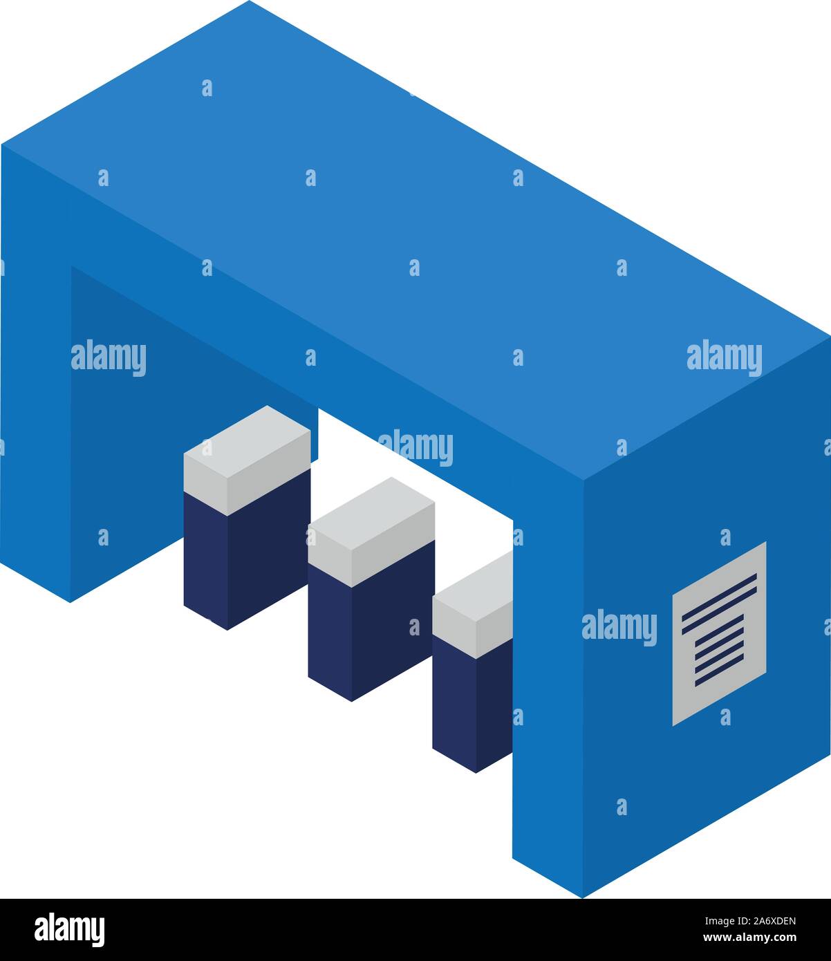 Trade fair stand exhibition Stock Vector Images - Alamy