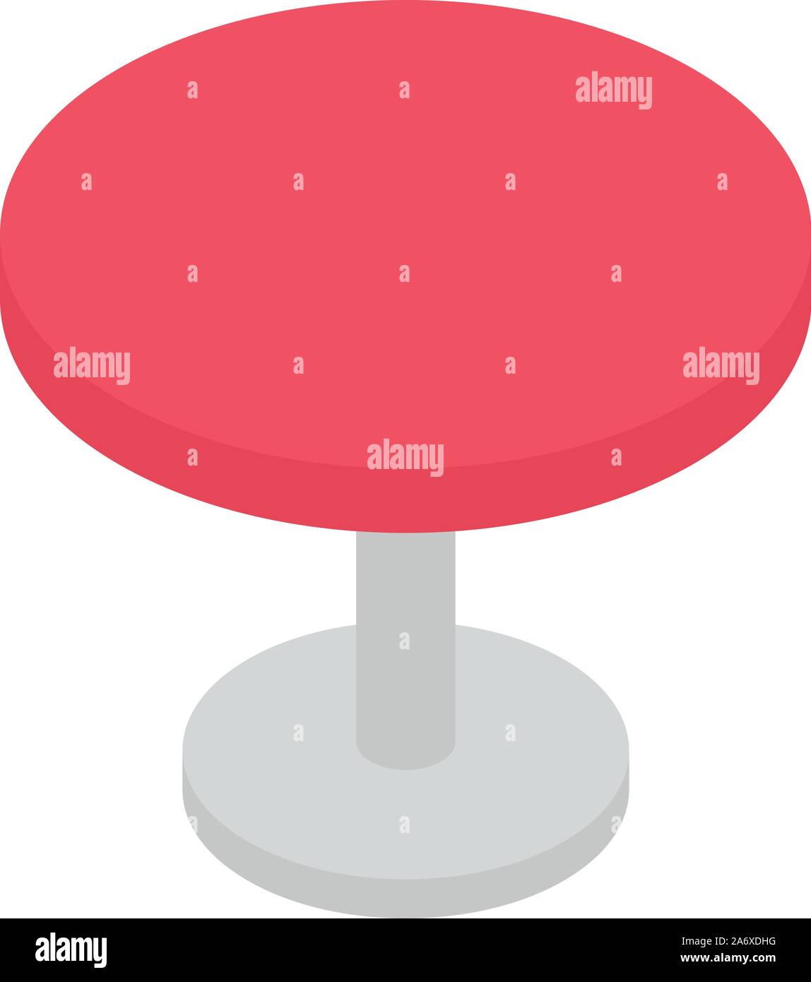 Round table icon, isometric style Stock Vector Image & Art - Alamy