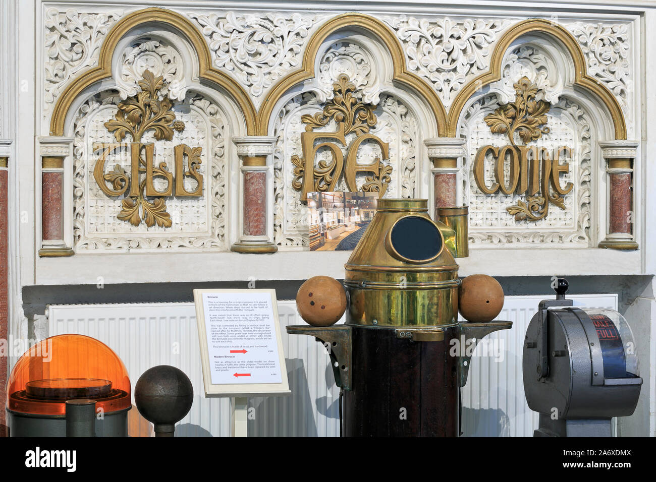 Binnacle, National Maritime Museum of Ireland,Dun Laoghaire, County ...