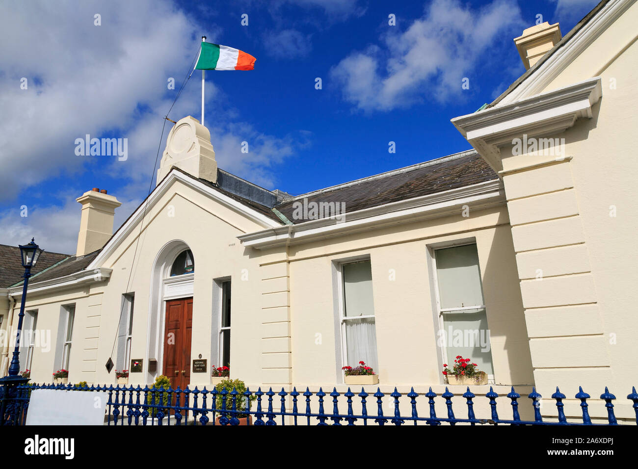 National Yacht Club, Dun Laoghaire, County Dublin, Ireland Stock Photo ...
