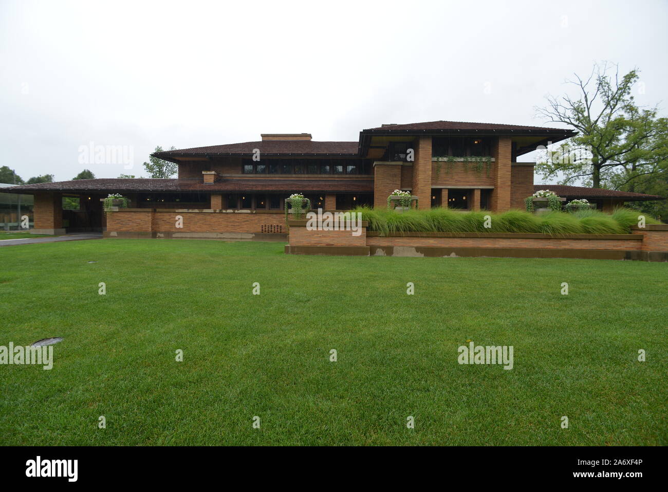 Frank lloyd wrights martin house complex hi-res stock photography and ...
