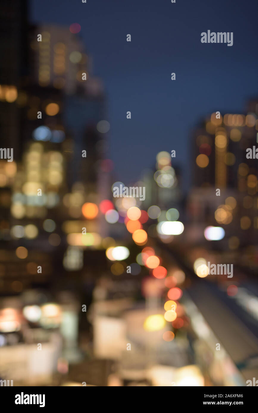 Cityscape blurred background hi-res stock photography and images - Alamy