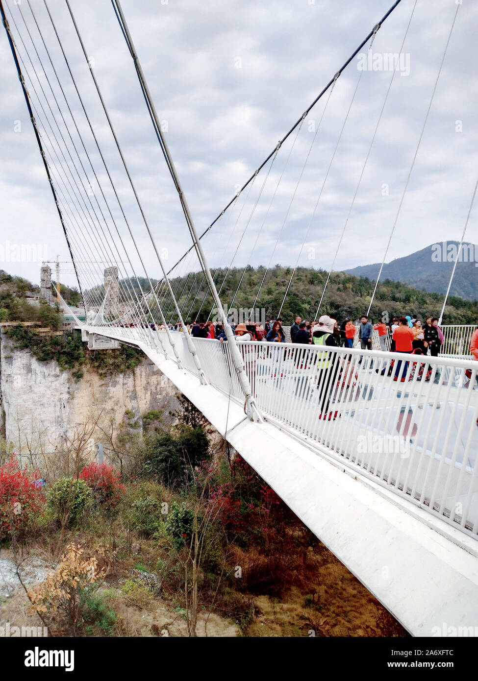 Zhangjiajie glass bridge hi-res stock photography and images - Alamy