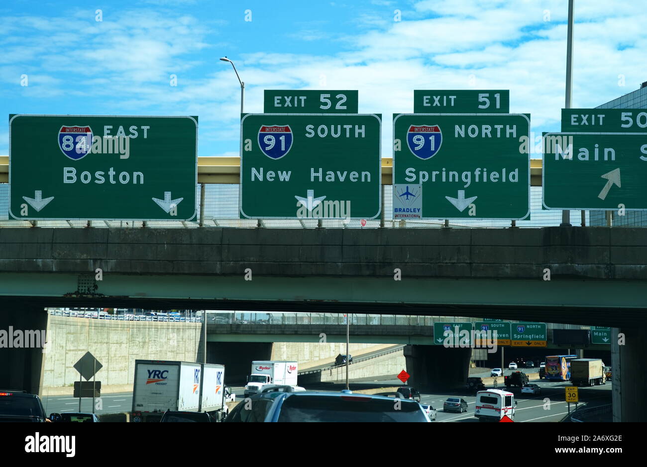 Interstate highway system map hi-res stock photography and images - Alamy