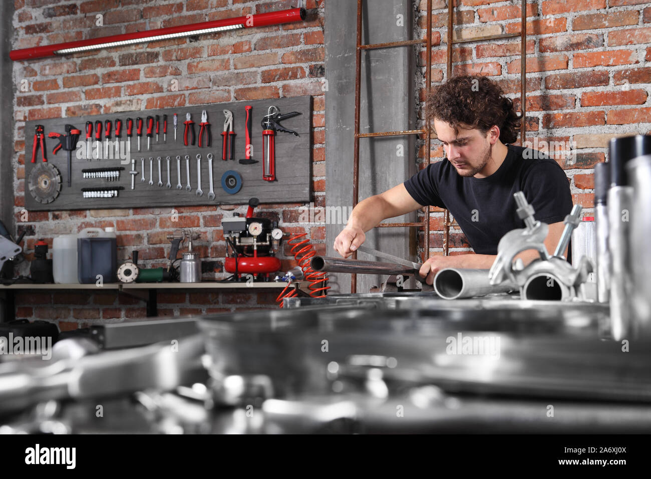 Iron filing project hi-res stock photography and images - Alamy