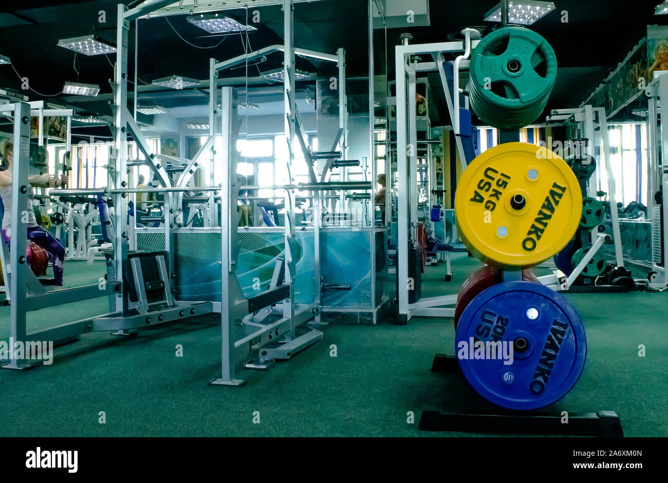 Old weight room hi-res stock photography and images - Alamy