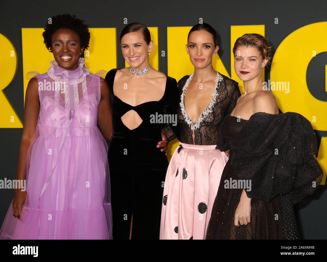 October 28, 2019, New York, New York, USA: KRYS MARSHALL, SHANTEL ...