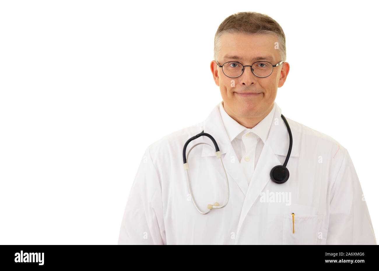Doctor wearing glasses holding hi-res stock photography and images - Alamy