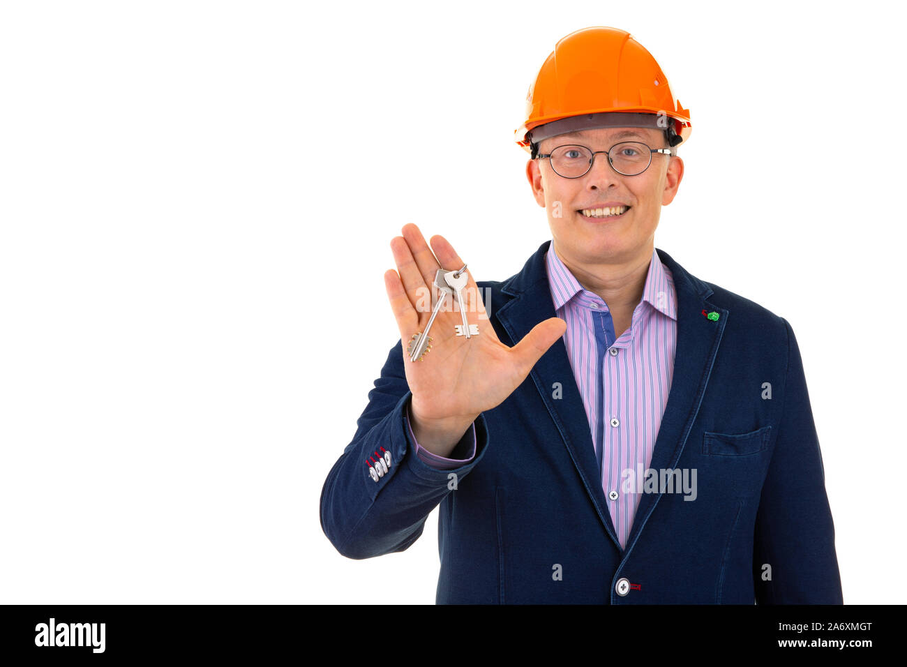 Construction worker investor in hi-res stock photography and images - Alamy