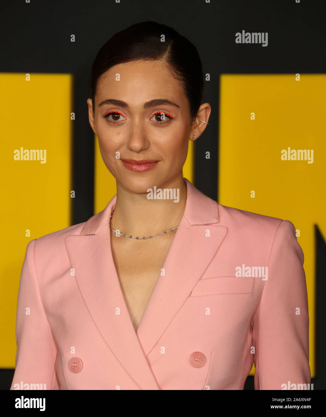October 28, 2019, New York, New York, USA: Actress EMMY ROSSUM attends ...
