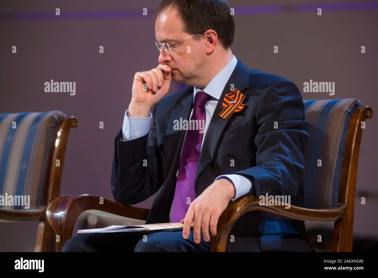 the Minister of Culture of Russian Federation Vladimir Medinsky on ...