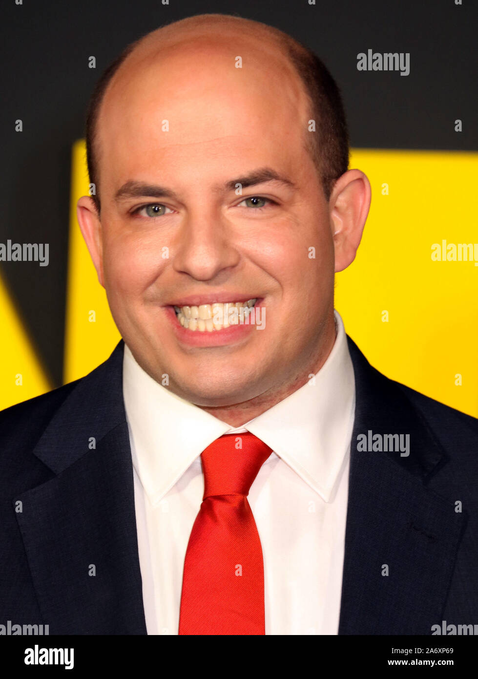 October 28, 2019, New York, New York, USA: CNN personality BRIAN ...