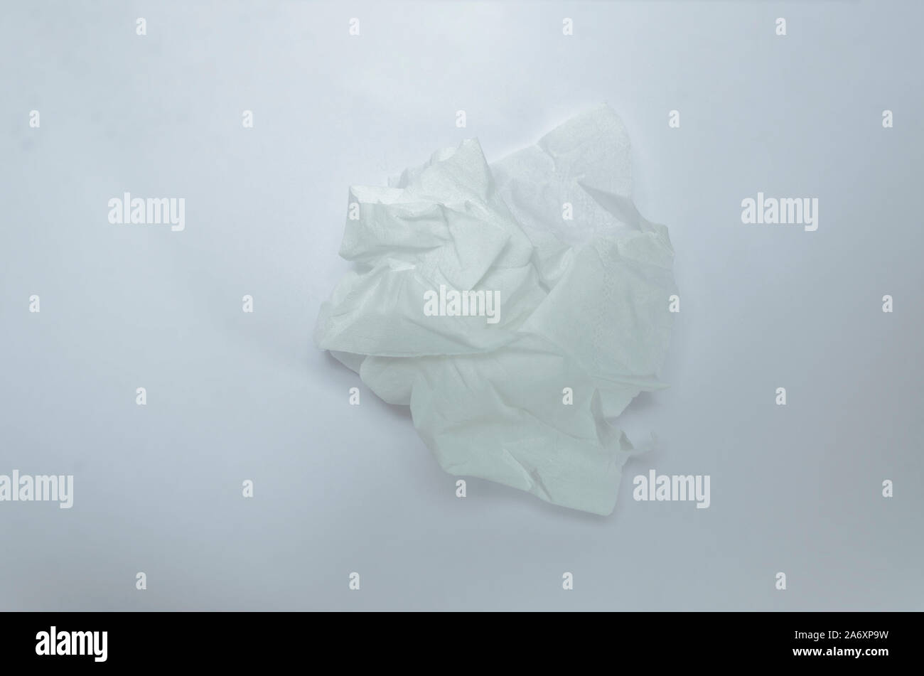 White tissue texture on isolated white background. object paper Stock ...