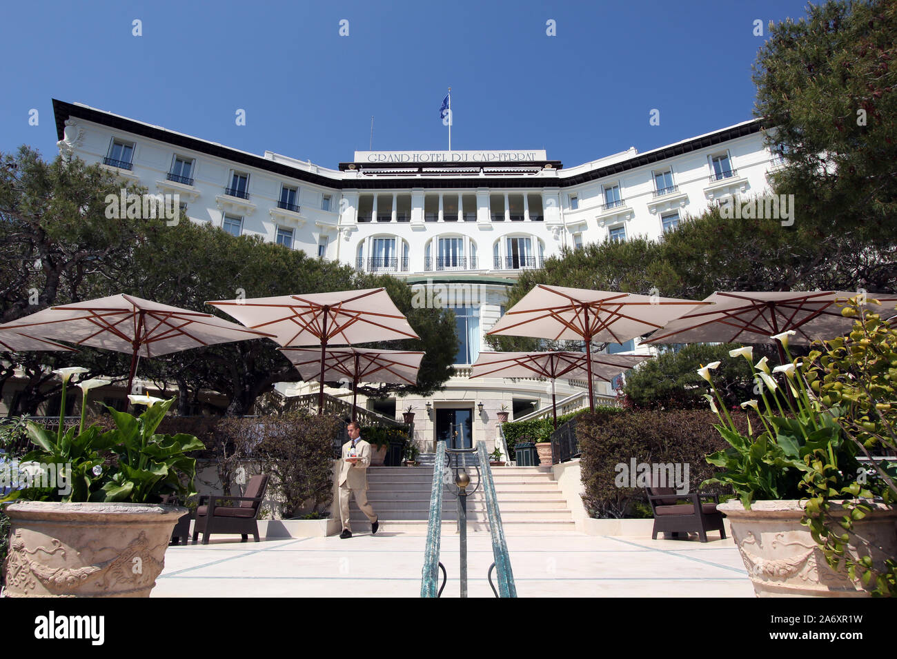 Grand-Hotel du Cap-Ferrat, Cap Ferrat, French Riviera, seen from the ...