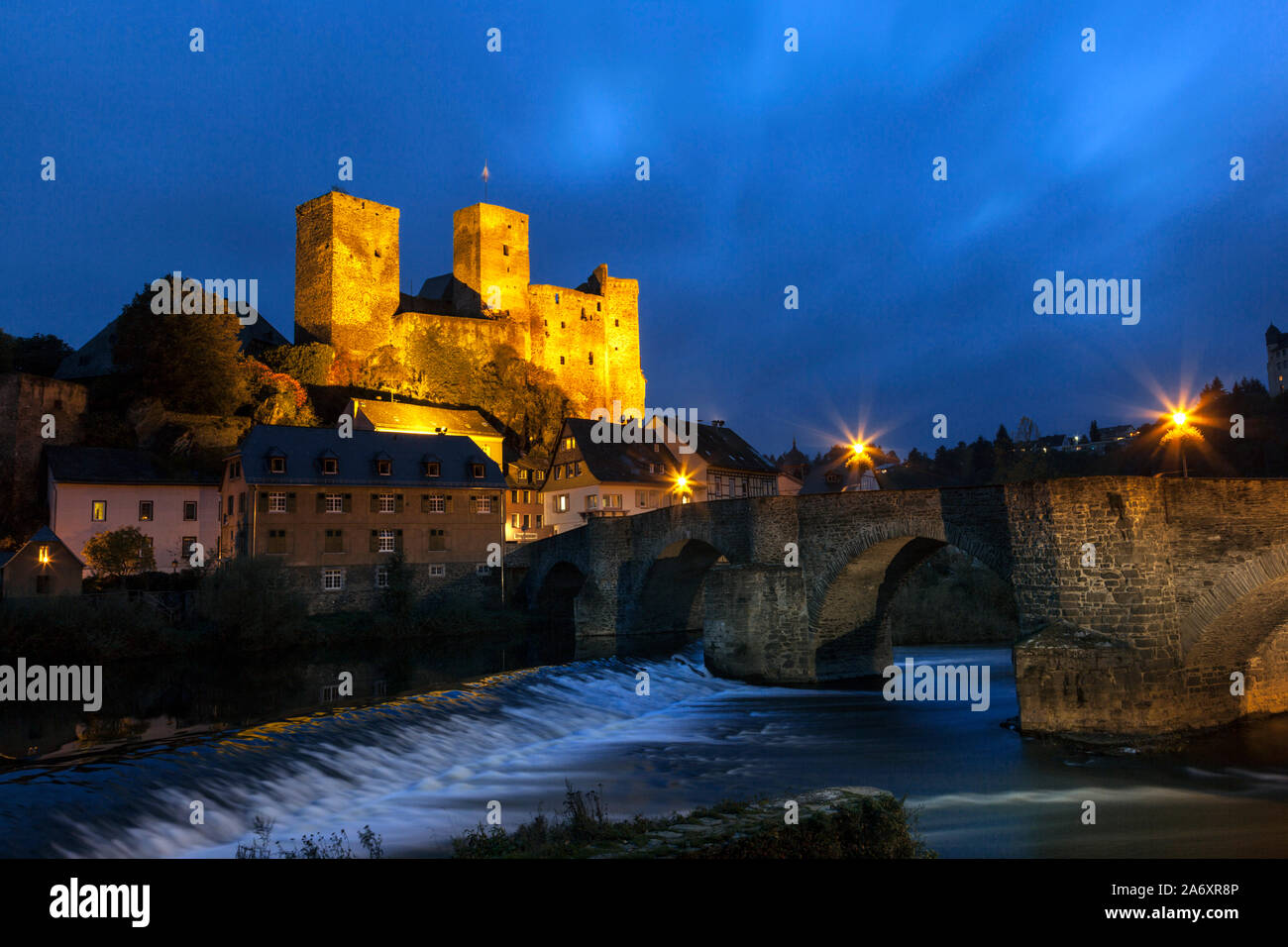 Runkel On The Lahn River High Resolution Stock Photography and Images ...