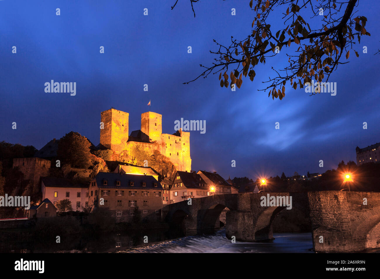 Runkel on the lahn river hi-res stock photography and images - Alamy