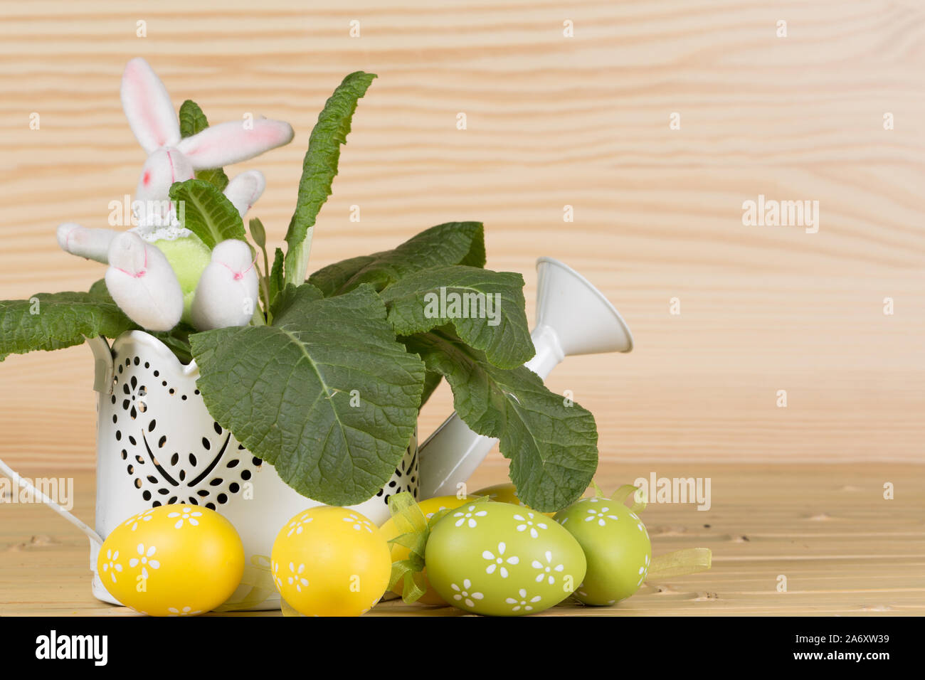 Beautiful easter background with fresh spring flower Stock Photo - Alamy