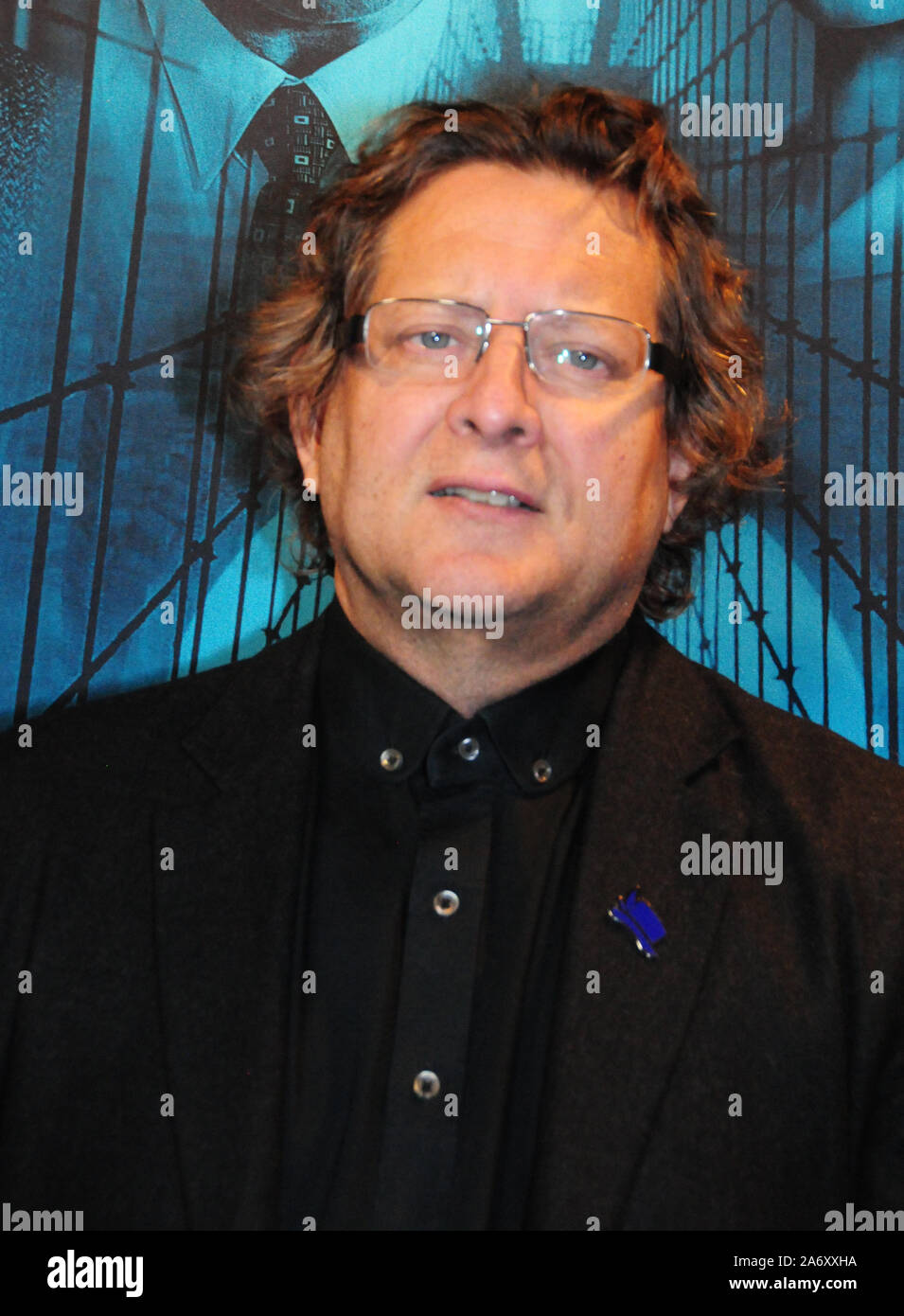 Los Angeles, California, USA 28th October 2019 Broadcaster Alan Cross ...