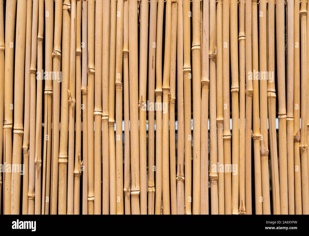 barrier of bamboo sticks Stock Photo - Alamy