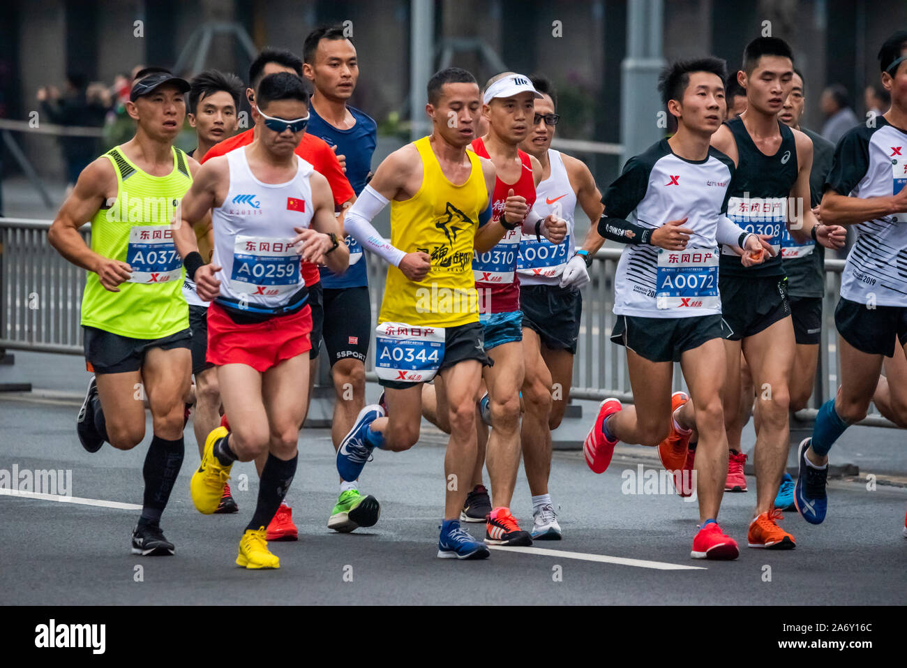 Crowd healthy athletes running marathon hi-res stock photography and ...