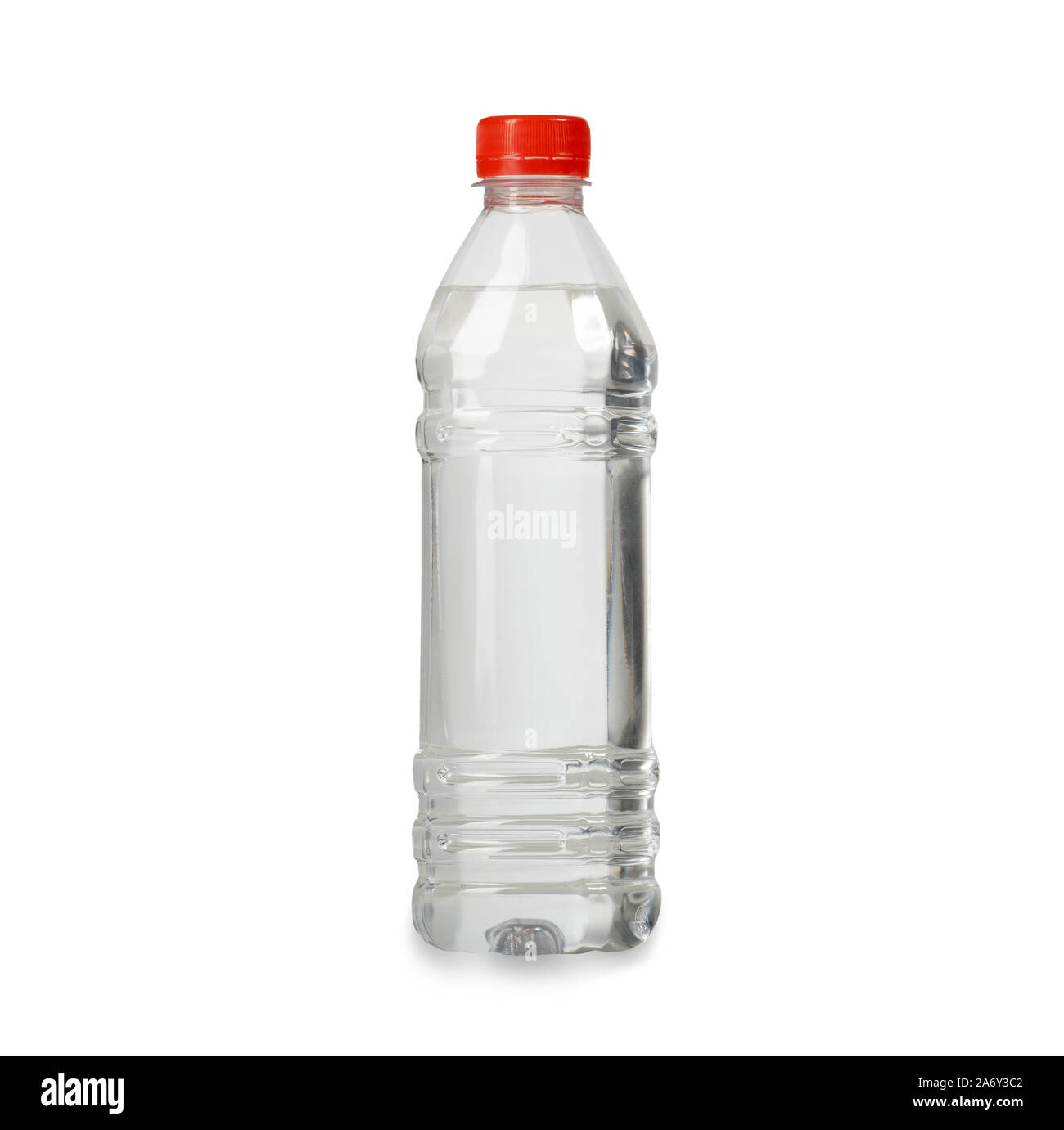 Empty Plastic Bottle With Cap