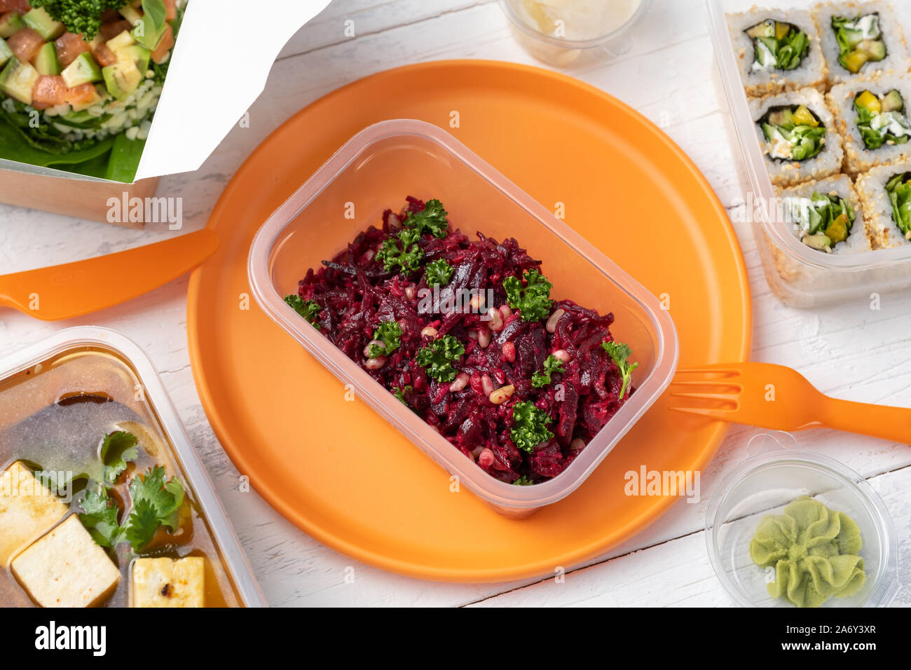 Four course meal hi-res stock photography and images - Alamy