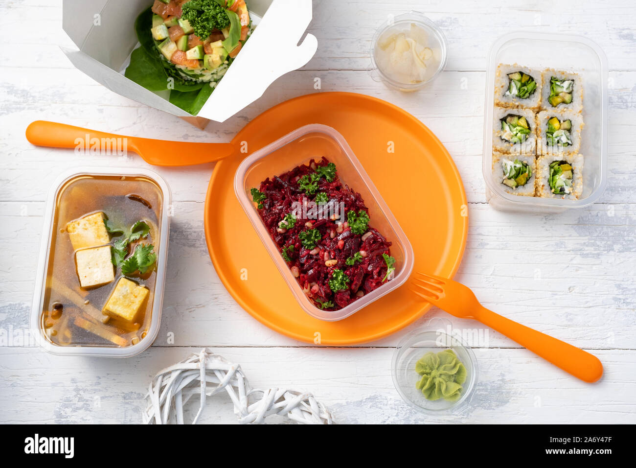 Four course meal hi-res stock photography and images - Alamy