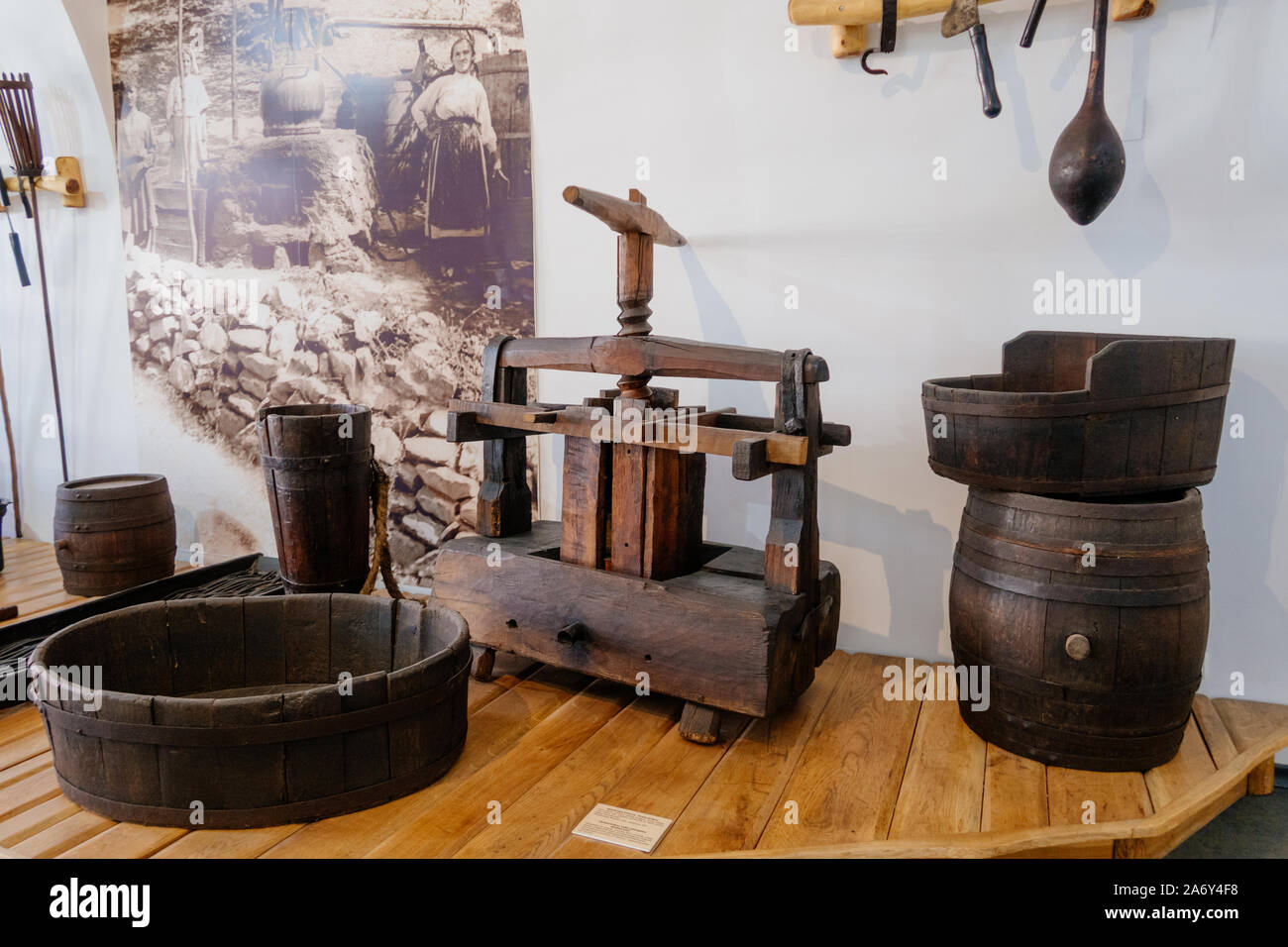 Barrel making tools hi-res stock photography and images - Alamy