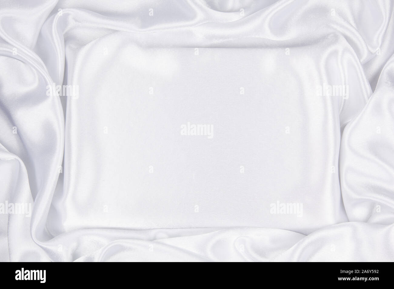 Elegant white ablaze satin background Stock Photo - Alamy