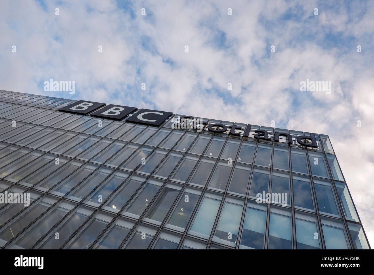 Bbc scotlands headquarters pacific quay hi-res stock photography and ...