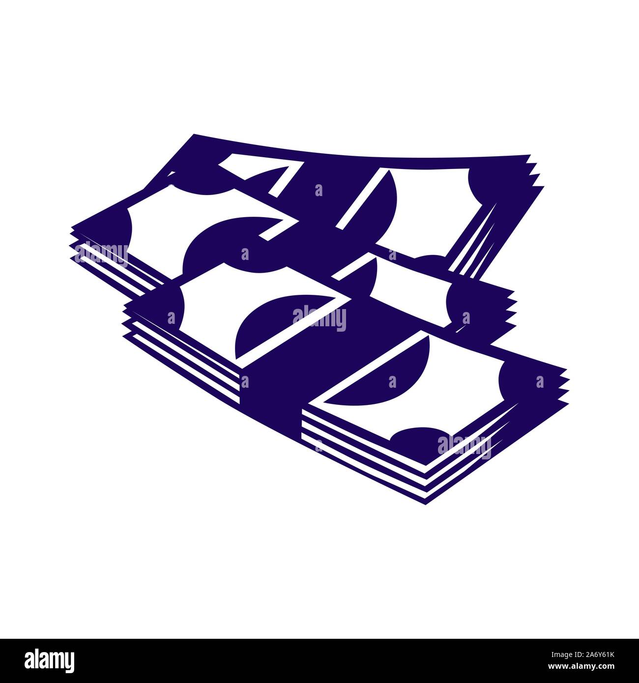 Money stack Cut Out Stock Images & Pictures - Alamy