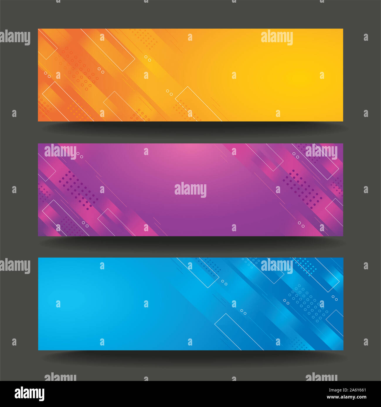 modern line template banner background Stock Photo - Alamy