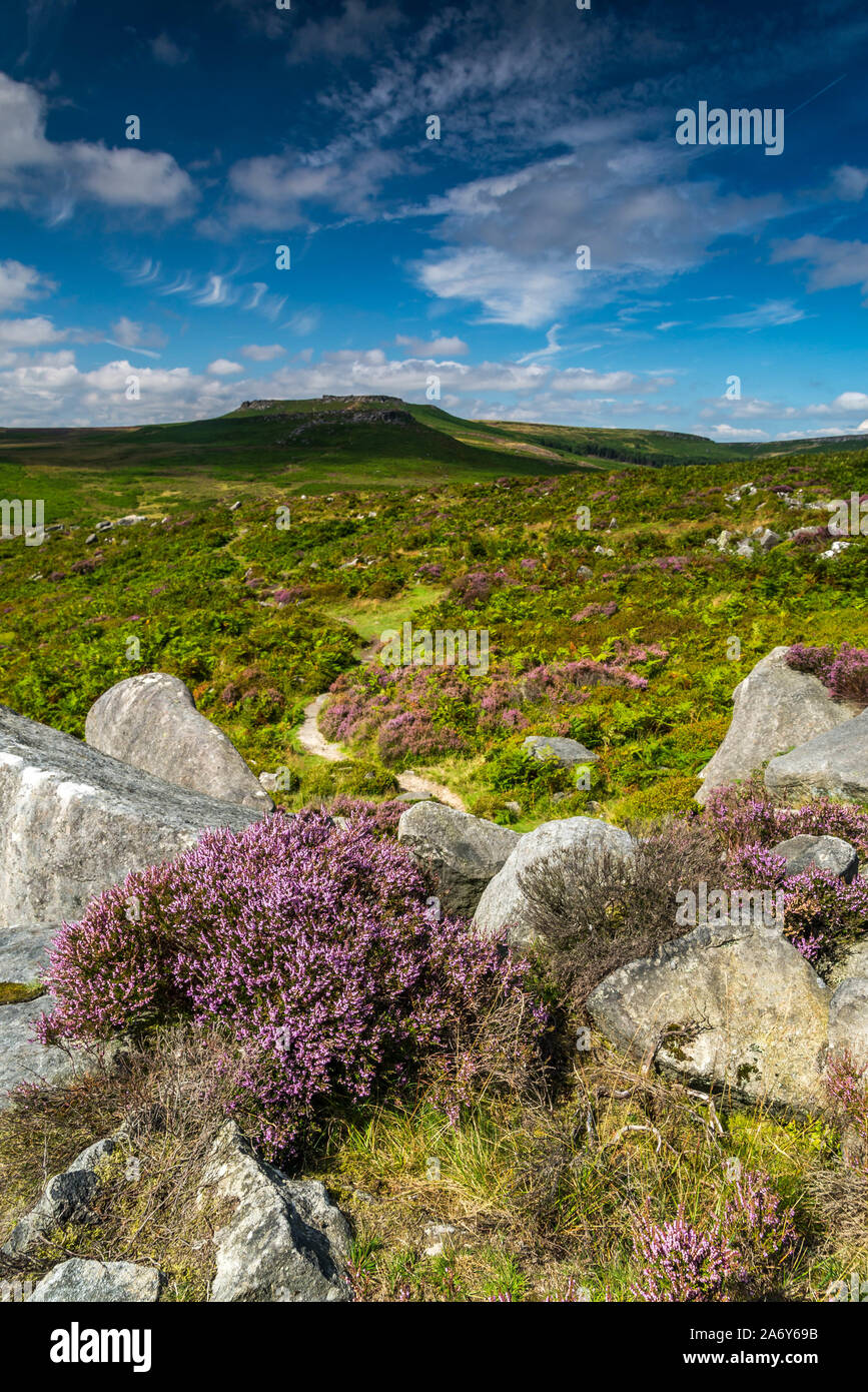 BurbageEdge, Hathersage, Peak District, Derbyshire, England, UK Stock ...