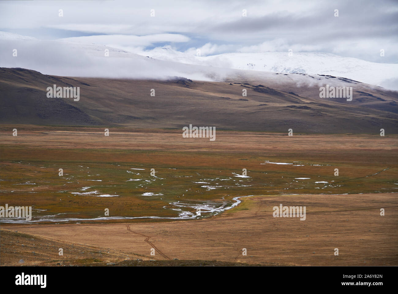 Altai mountains cloudy landscapes day hi-res stock photography and ...